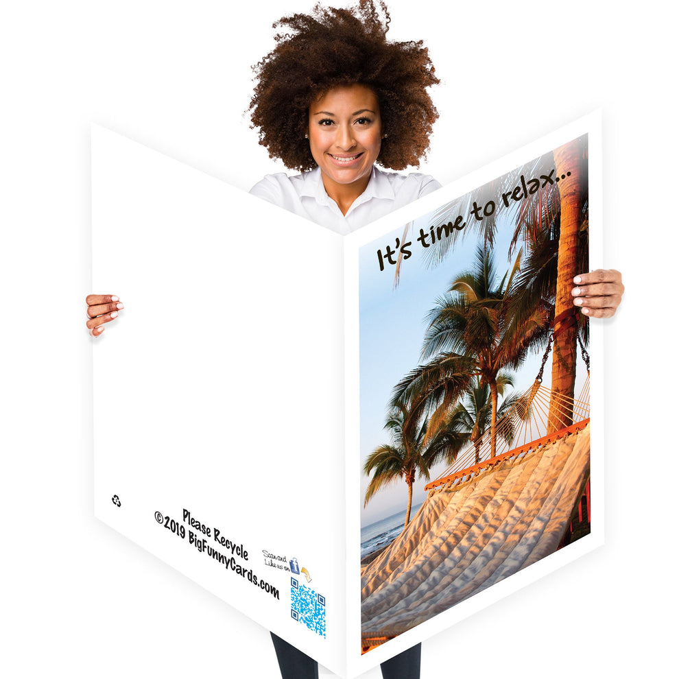 Retirement Large Custom Greeting Card | VictoryStore – VictoryStore.com