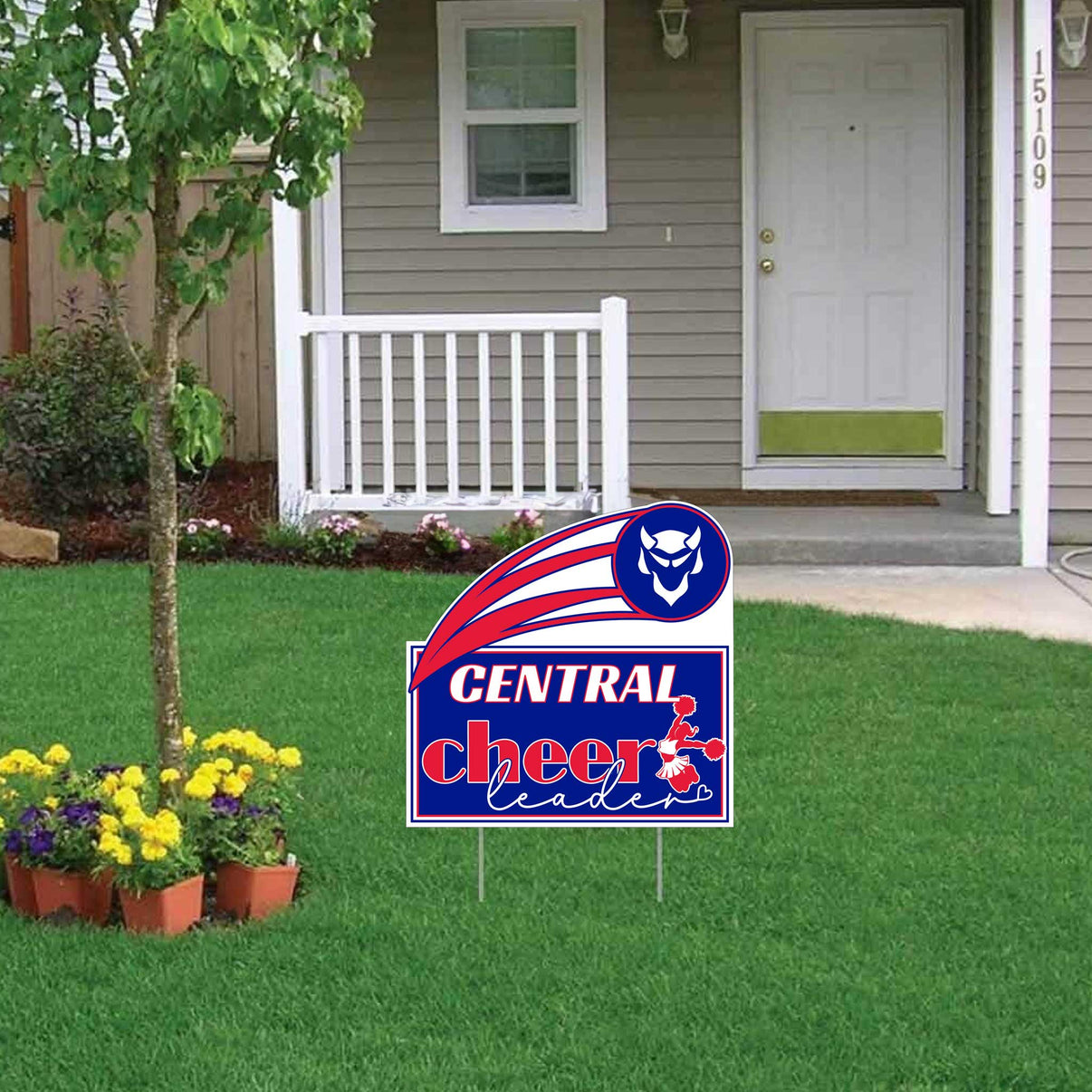 22-Inch Custom Cheerleading Team Yard Sign – VictoryStore.com