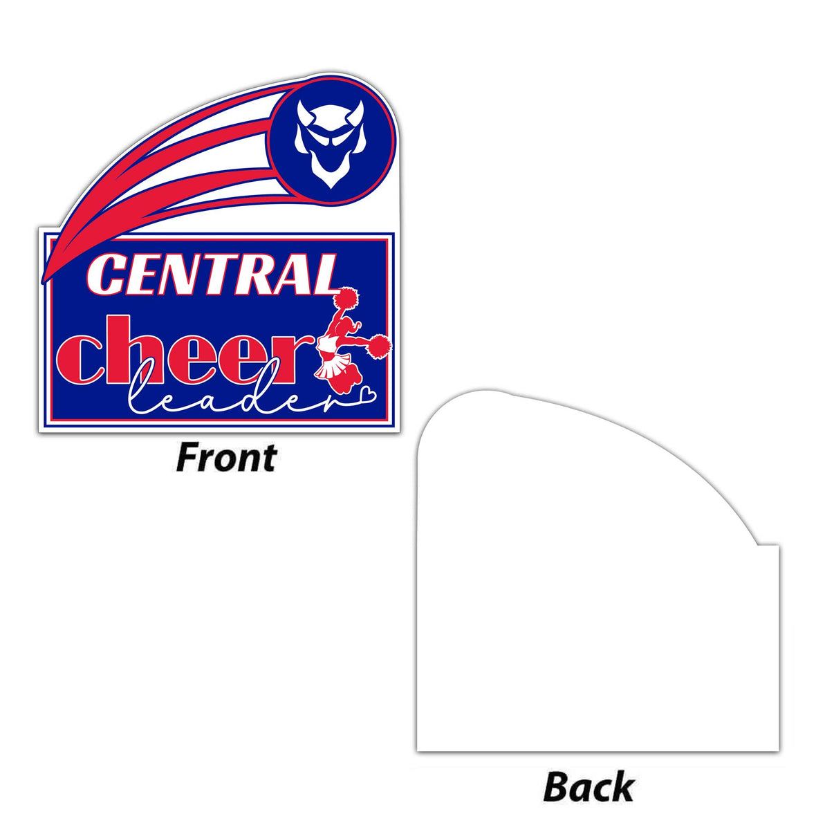22-Inch Custom Cheerleading Team Yard Sign – VictoryStore.com