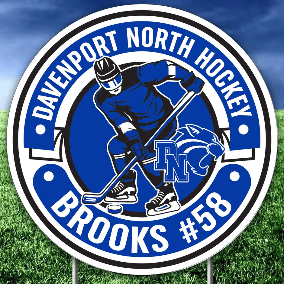 Custom Team Yard Signs | Personalize with Player and Team Names ...