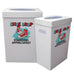 22.3 Gallon - Custom Disposable Plastic Trash Can - Donation Bin ...