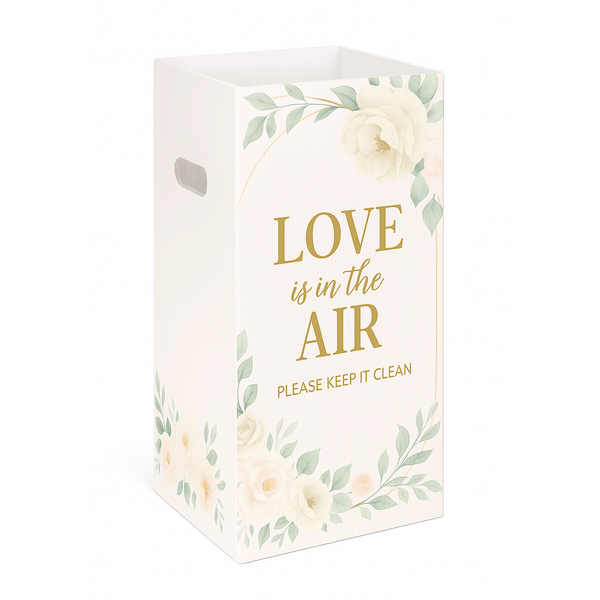 22.3 Gallon- Full Color - Custom Disposable Trash Can - Donation Bin ...