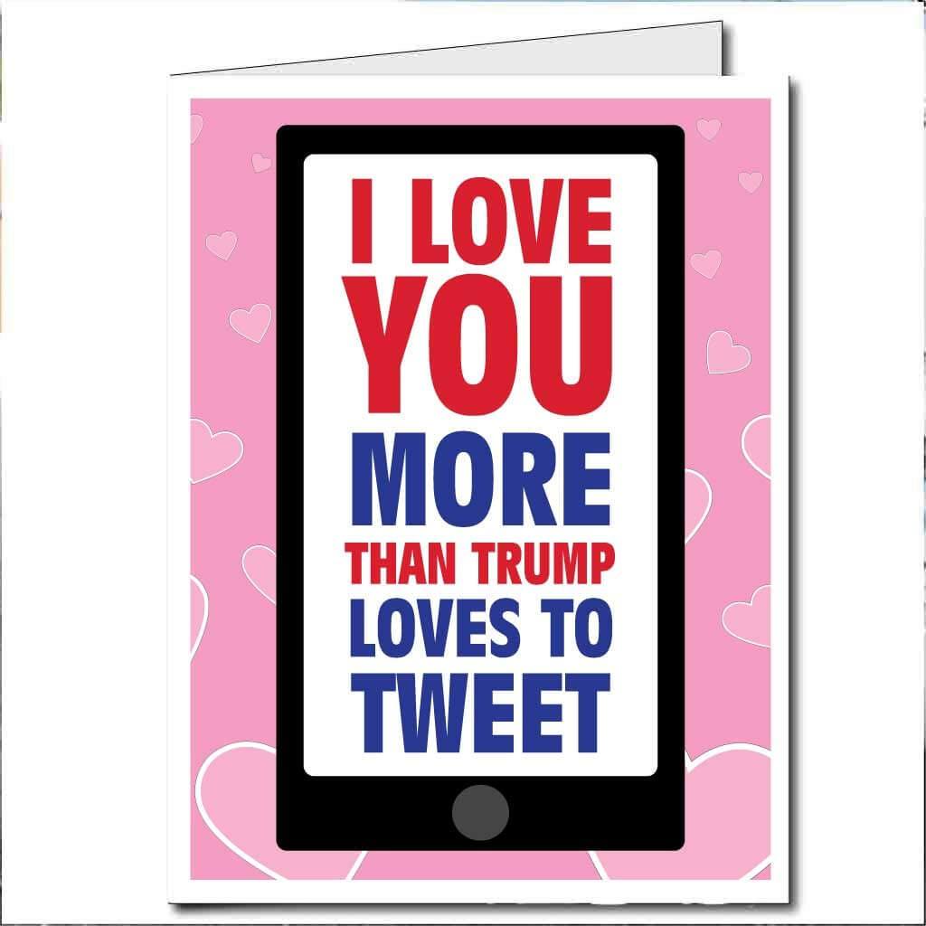 Giant Valentines Day Card | Tweeting Trump | VictoryStore ...