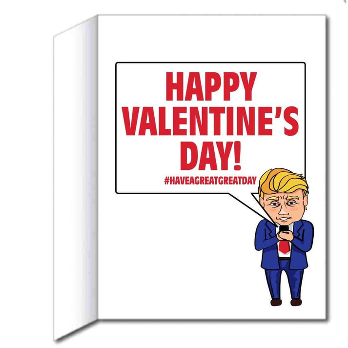 Giant Valentines Day Card | Tweeting Trump | VictoryStore ...