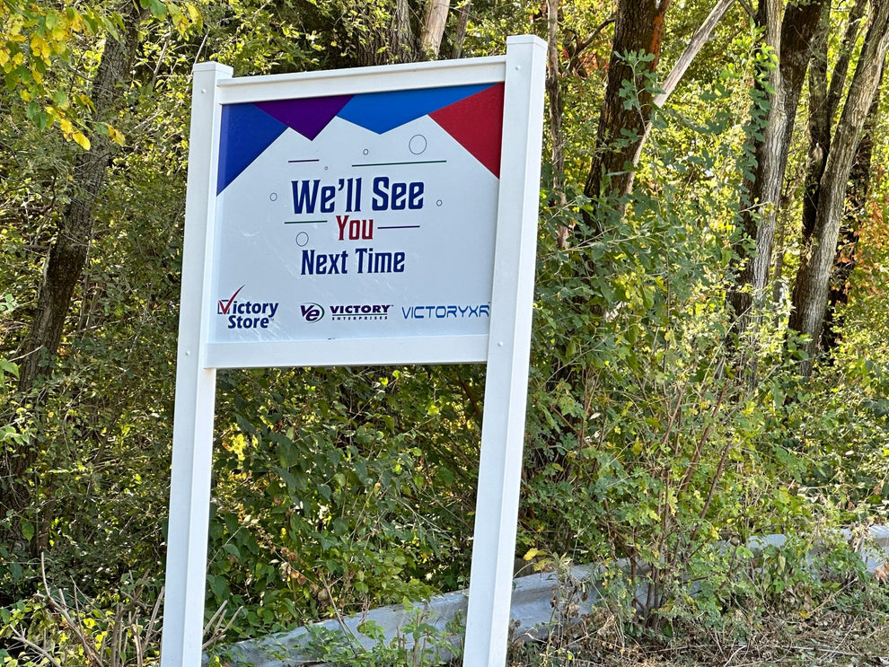 3'x4' Aluminum Composite Sign with Vinyl Frame Kit | Low-Maintenance ...