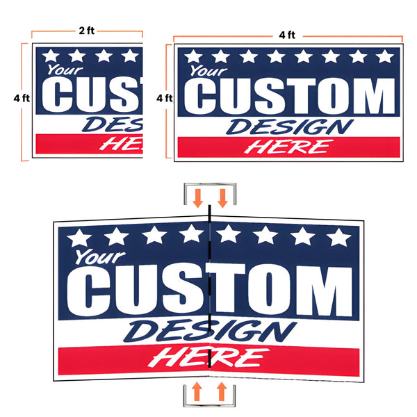 Custom Large Road Signs | 4'x4' | Fast & Cheap – VictoryStore.com
