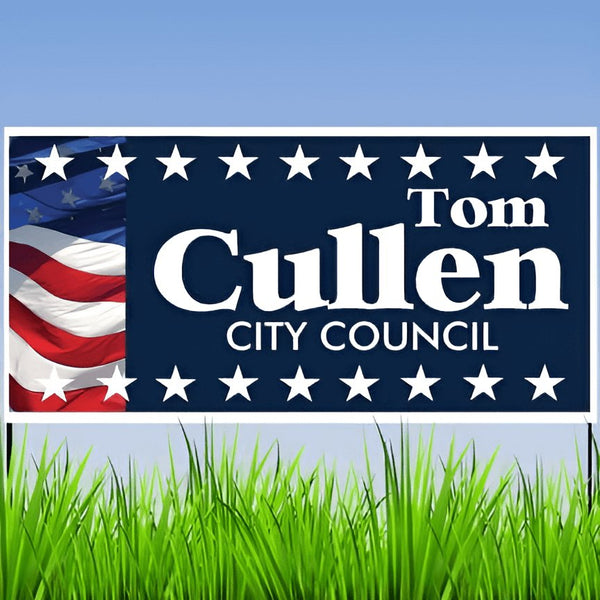 Custom Union Made Road Signs | 4'x8' Corrugated Plastic – VictoryStore.com