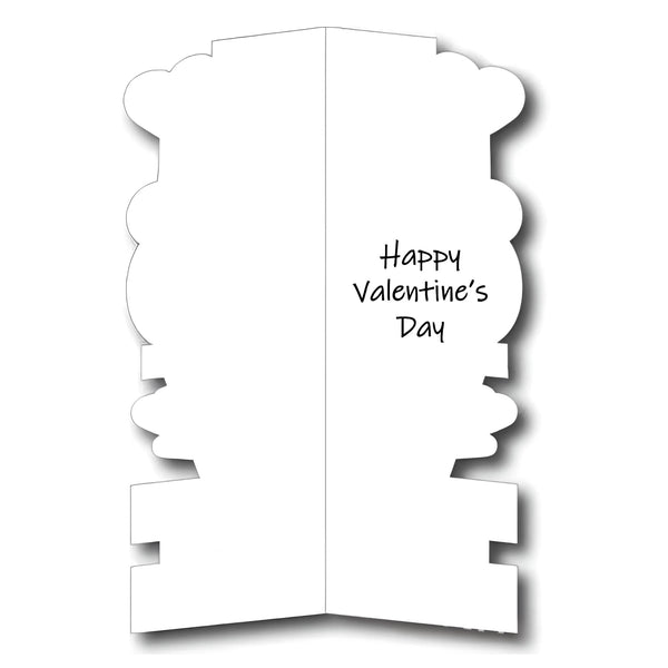 5'8" Giant Life-Sized Valentine's Day Greeting Card with Envelope ...