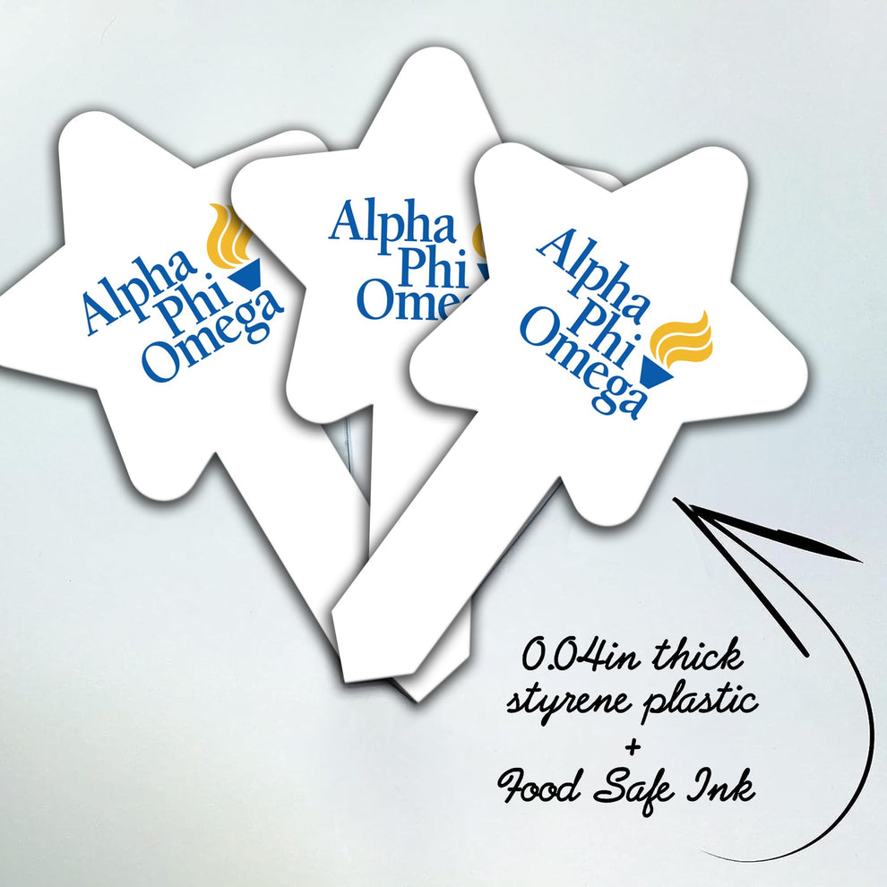 Alpha Phi Omega Cupcake Toppers – VictoryStore.com