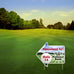 Arrow Shaped Golf Sign | VictoryStore – VictoryStore.com