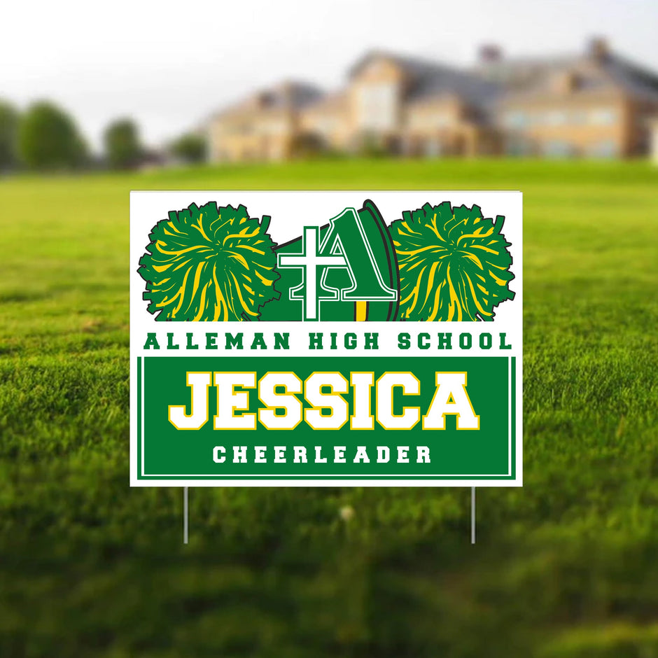 Custom Team Yard Signs | Personalize with Player and Team Names ...
