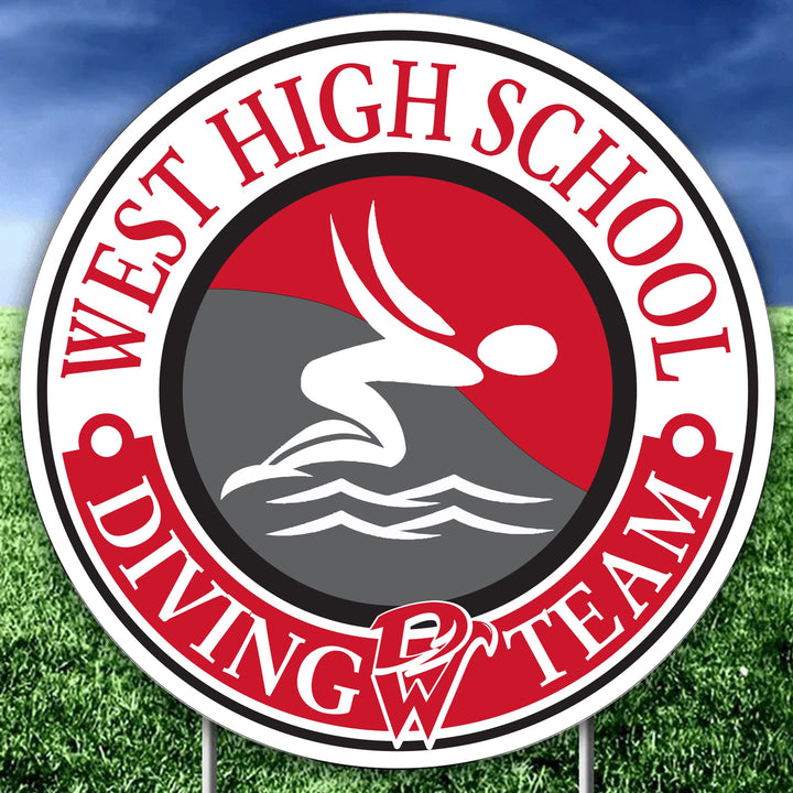Custom Team Yard Signs | Personalize with Player and Team Names ...