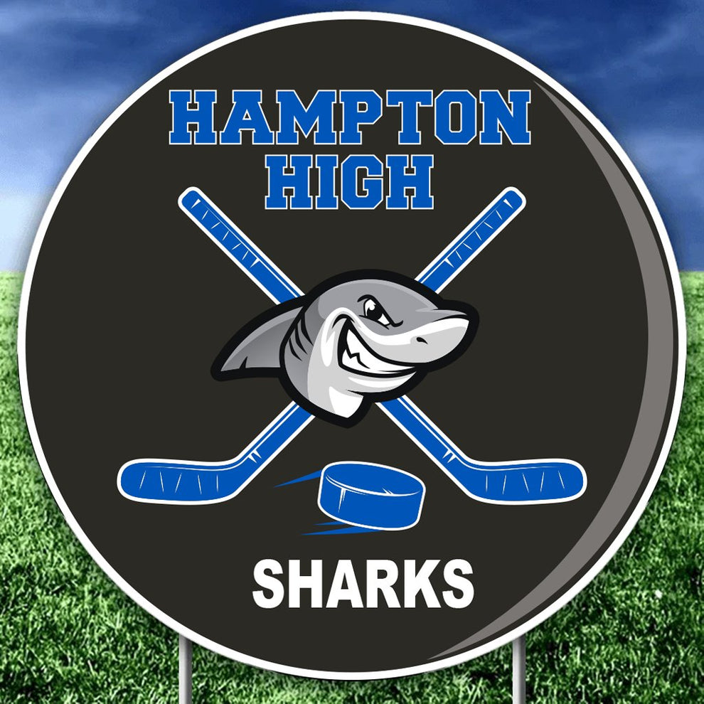 Custom Hockey Player Yard Signs – VictoryStore.com