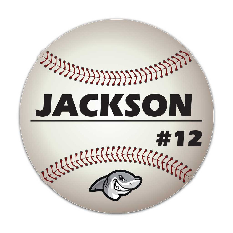 Custom Round Baseball Locker Magnet – VictoryStore.com
