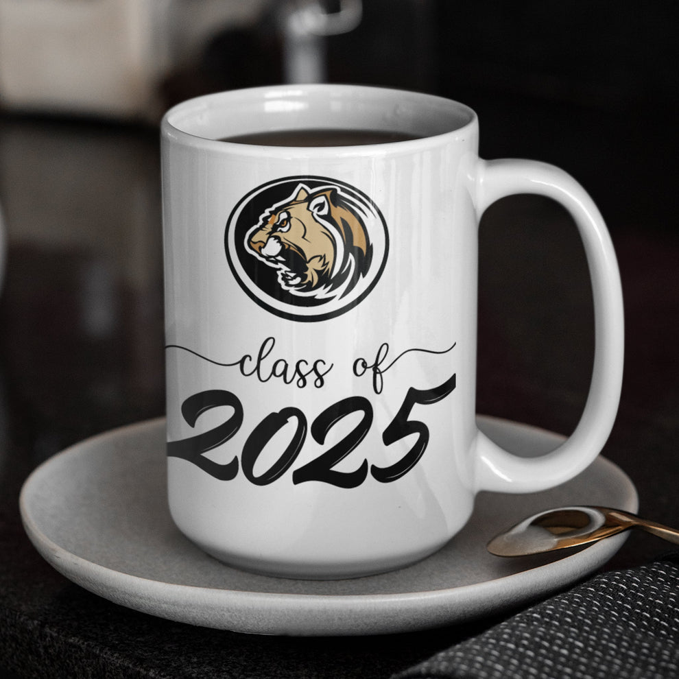Custom Class of 2025 School Mascot Coffee Mugs – VictoryStore.com