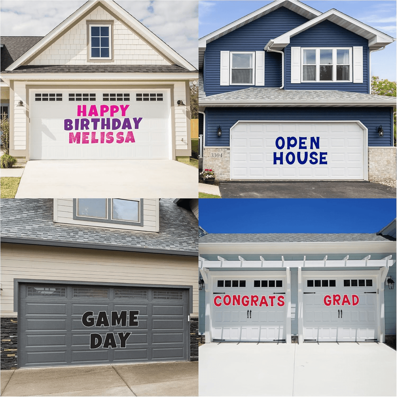 18" Custom Garage Magnet Letters – Magnetic Words & Numbers ...