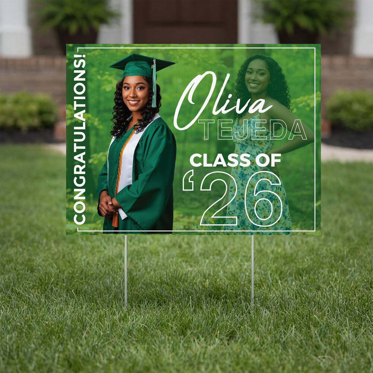Custom Graduation Yard Signs For Seniors | Cheap & Fast – VictoryStore.com