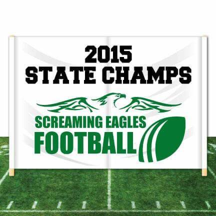 Custom Reusable Breakaway Football Sports Banner | 8' x 12 ...