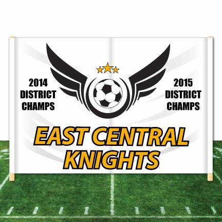 Custom Reusable Breakaway Football Sports Banner | 8' x 12 ...