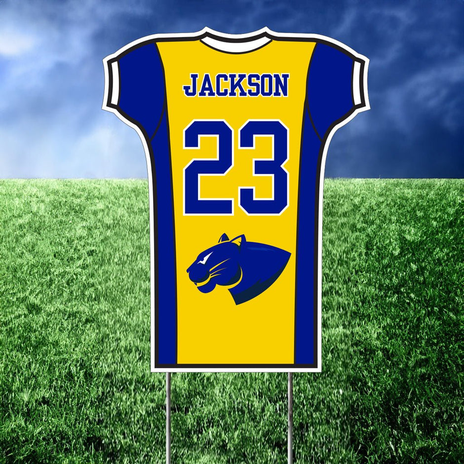 Custom Team Yard Signs | Personalize with Player and Team Names ...