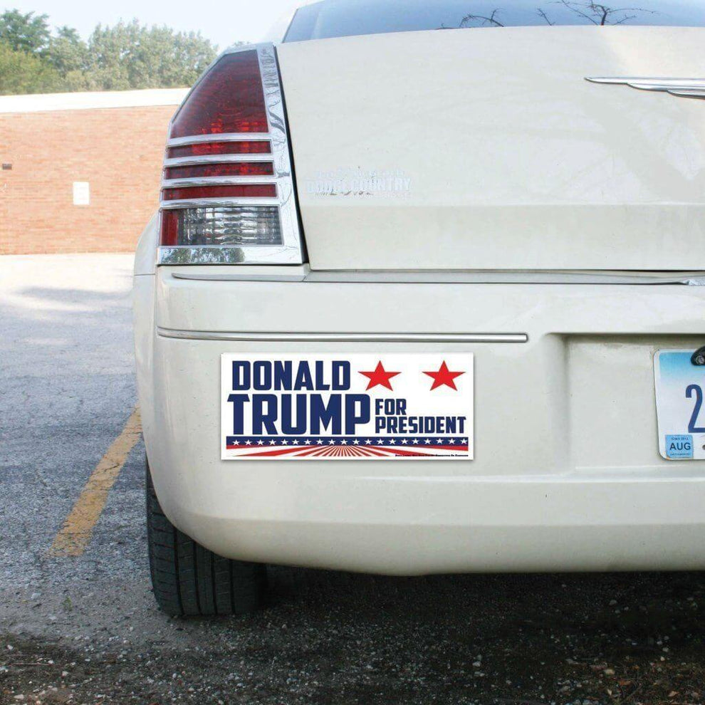 Donald Trump- 3.75" x 9" Bumper Magnet - FREE SHIPPING – VictoryStore.com