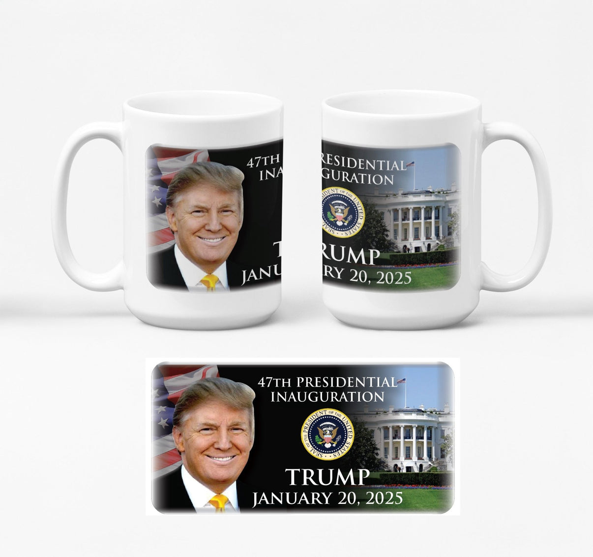 Donald Trump Coffee Mug 47th Presidential Inauguration – VictoryStore.com