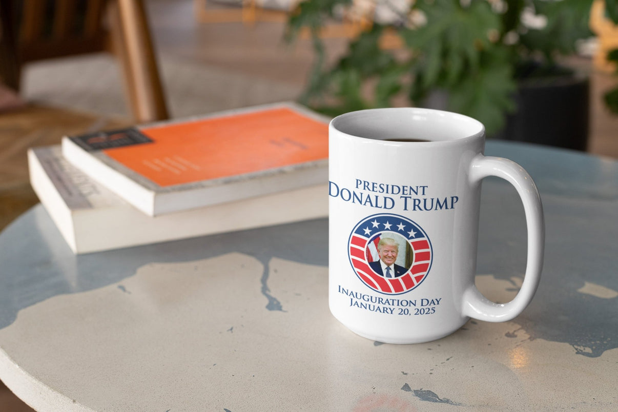 Donald Trump Inauguration Day Coffee Mug, 15oz – VictoryStore.com