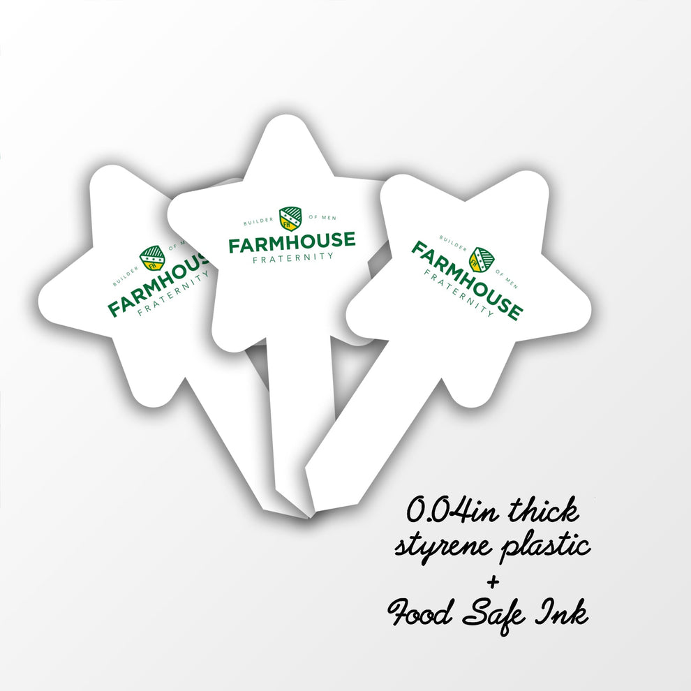 Farmhouse Fraternity Cupcake Toppers – VictoryStore.com