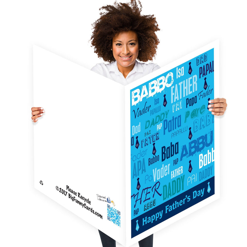 Giant Father's Day Greeting Card | VictoryStore – VictoryStore.com