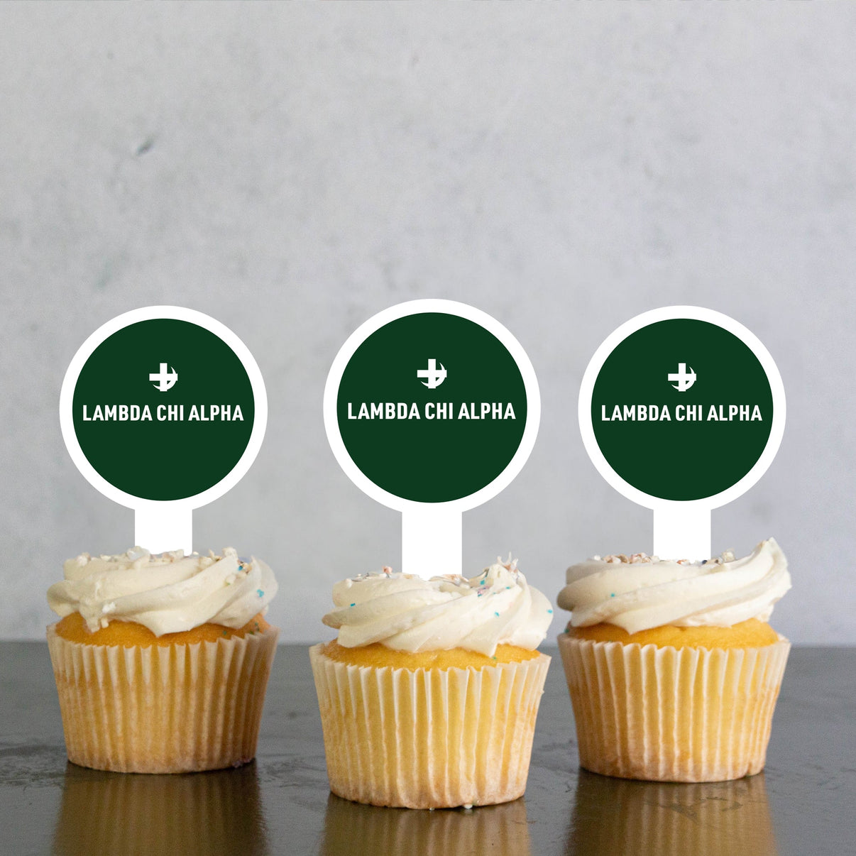 Lambda Chi Alpha Cupcake Toppers – VictoryStore.com