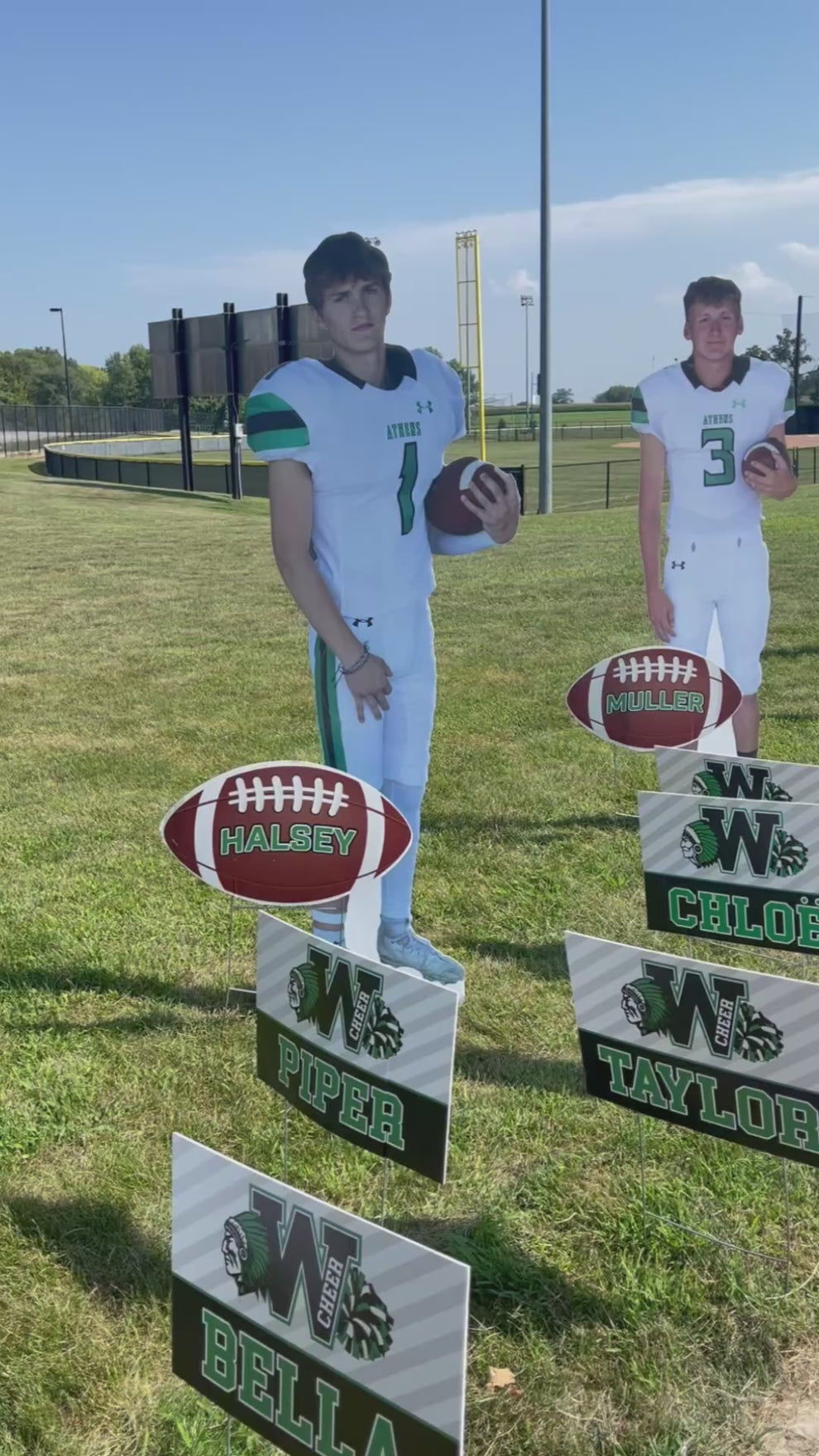 Custom Life Sized Athlete Cutout Standups | VictoryStore – VictoryStore.com