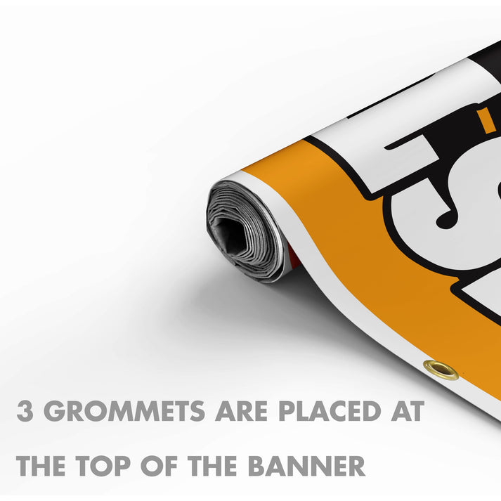 Custom School Location Banners | 2x4 Ft Vinyl Signs, Double-Sided ...
