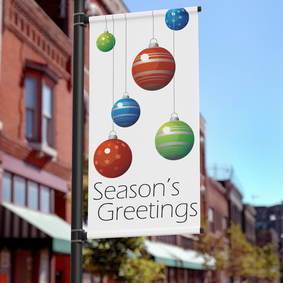 Holiday 30"x60" Pole Banner | VictoryStore – VictoryStore.com