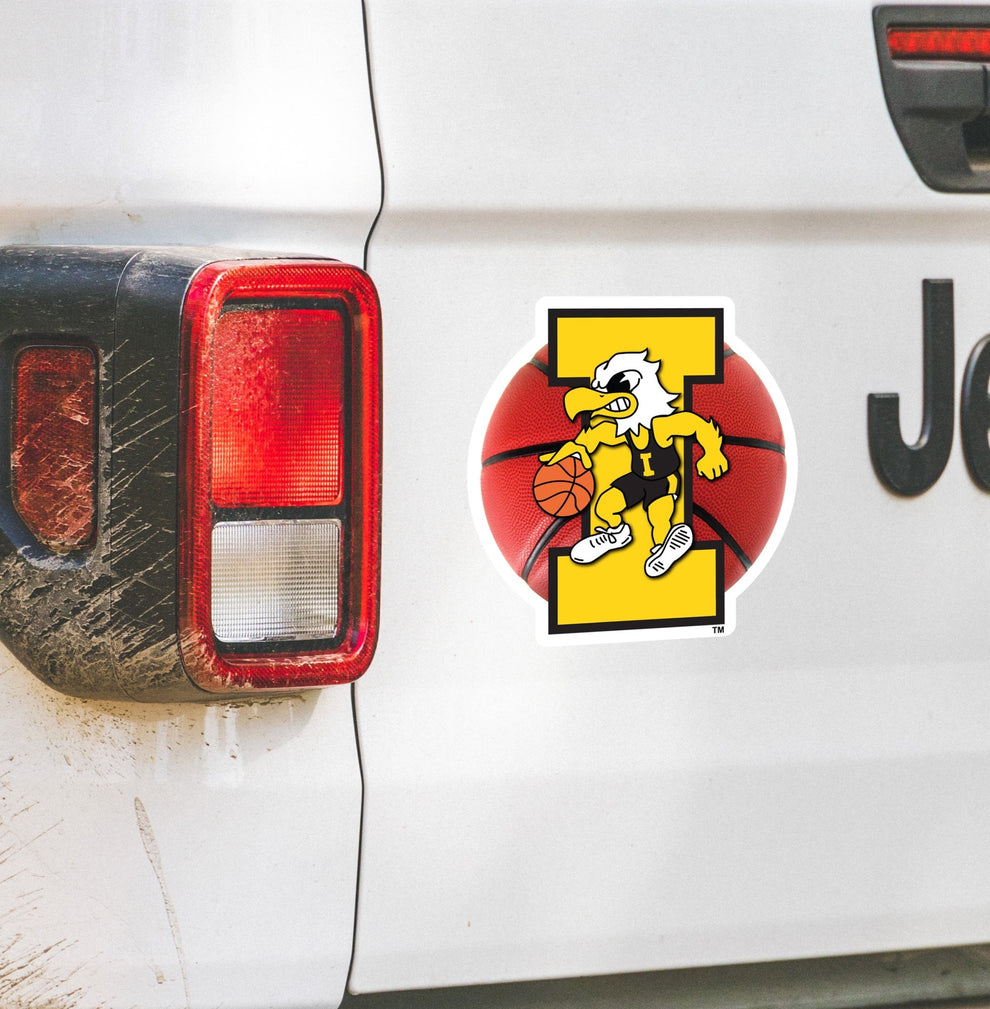 Iowa Hawkeye Herky Basketball Car Magnet | VictoryStore – VictoryStore.com