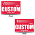Custom Polybag Yard Signs | 16"x24" | VictoryStore.com
