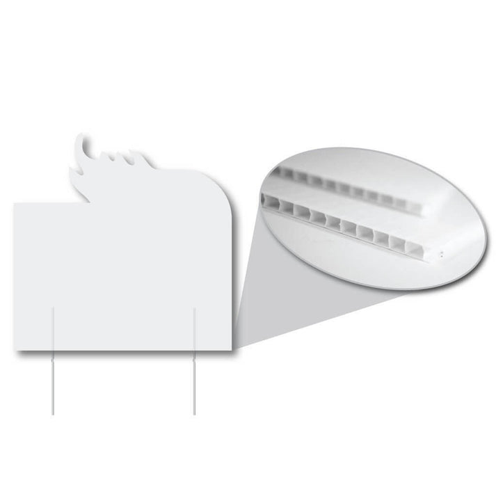 Balls of Fire Yard Sign Blanks | Sports Signs | VictoryStore ...