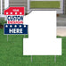 Shaped Number One Blank Yard Sign | Wholesale Pricing – VictoryStore.com