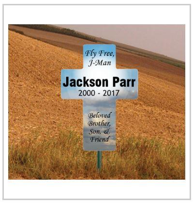 Custom Roadside Memorial Cross and Grave Marker – VictoryStore.com