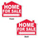 Home for Sale House Shaped Yard Sign for Real Estate – VictoryStore.com