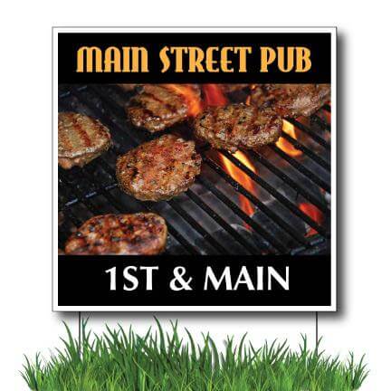 Pub Restaurant Yard Sign | VictoryStore – VictoryStore.com
