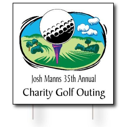 Custom Golf Yard Signs | 2'x2' | VictoryStore – VictoryStore.com