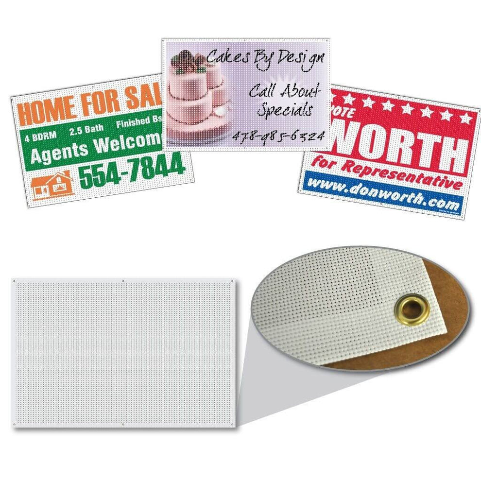 Custom 2'x3' Mesh Vinyl Banner | Outdoor Use – VictoryStore.com