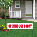 Open House Today Banner | Realtor Signs | VictoryStore.com