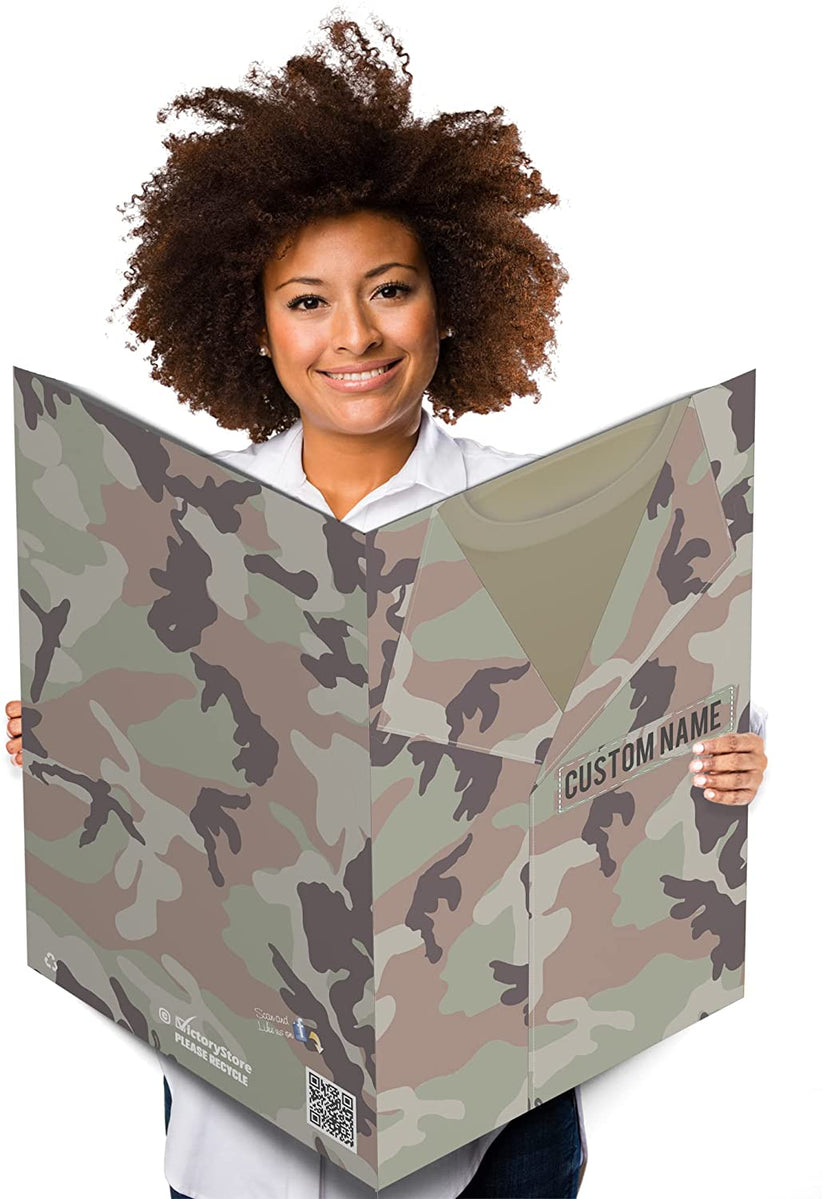 3' Custom Military Retirement Card | VictoryStore – VictoryStore.com