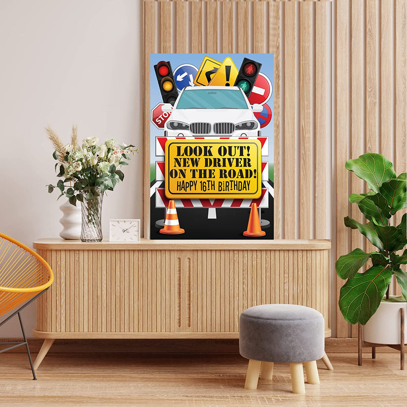 Jumbo New Driver On The Road Birthday Card | VictoryStore ...