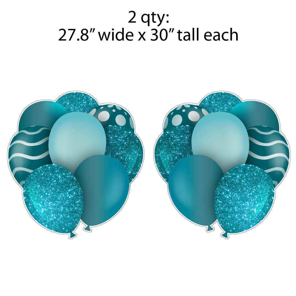 30" Balloon Bouquet Flair Yard Signs Set of 2 | VictoryStore ...