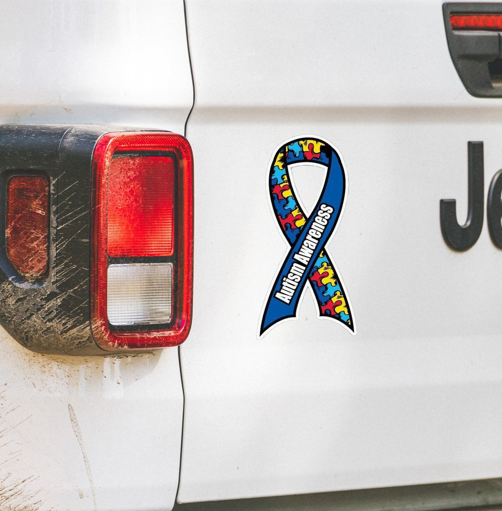 Autism Awareness Ribbon Car Magnet | VictoryStore – VictoryStore.com