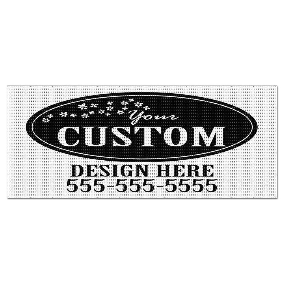 Custom 5'x12' Mesh Vinyl Banner | VictoryStore – VictoryStore.com