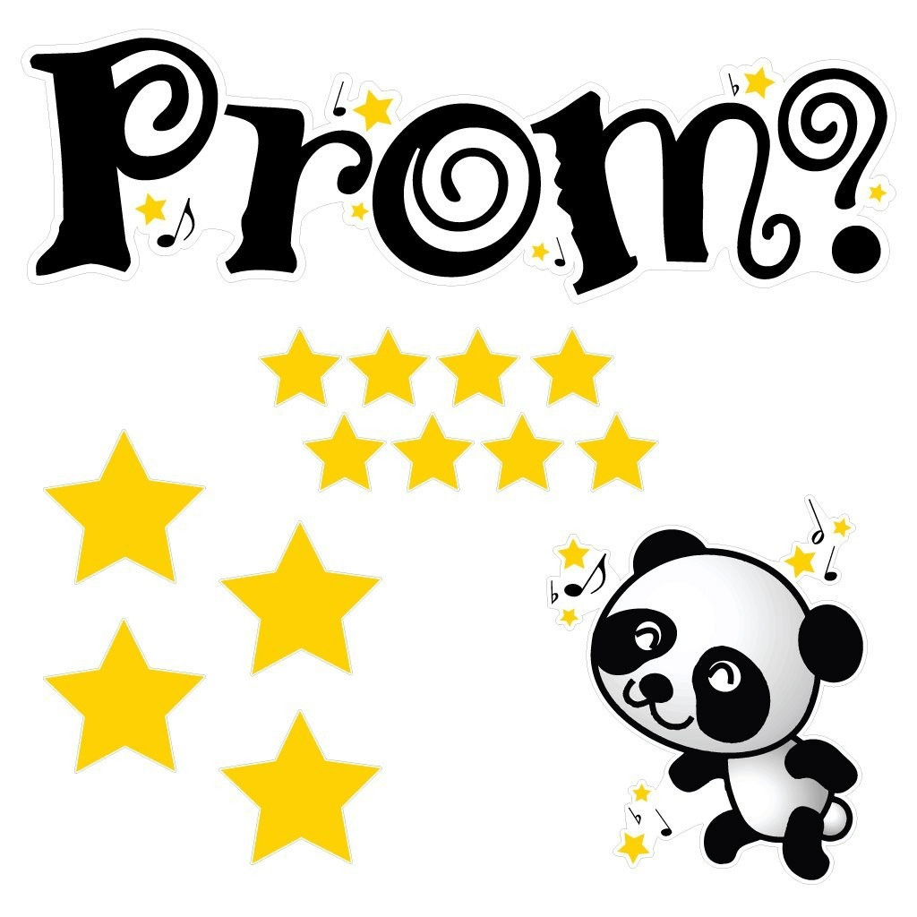 Promposal Dancing Panda Yard Decoration | VictoryStore – VictoryStore.com