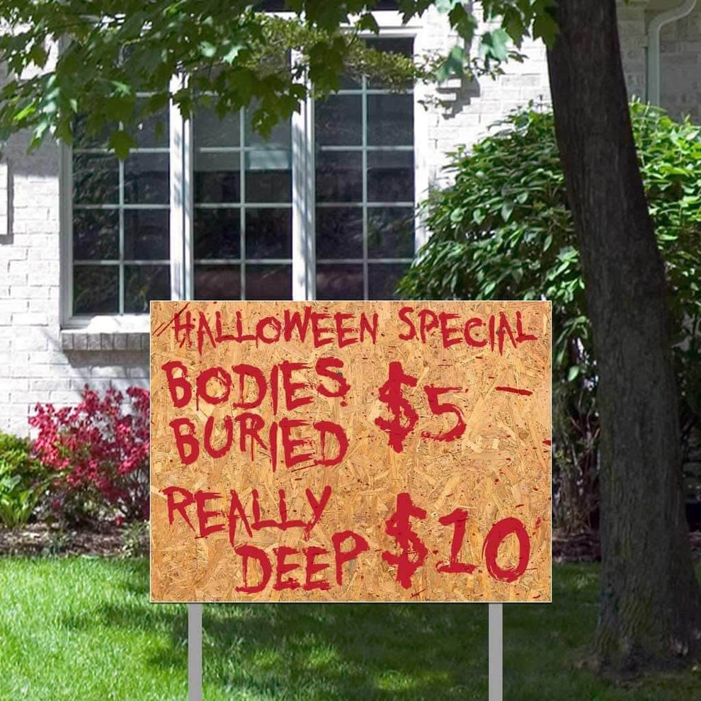 Bloody Halloween Yard Signs | VictoryStore – VictoryStore.com